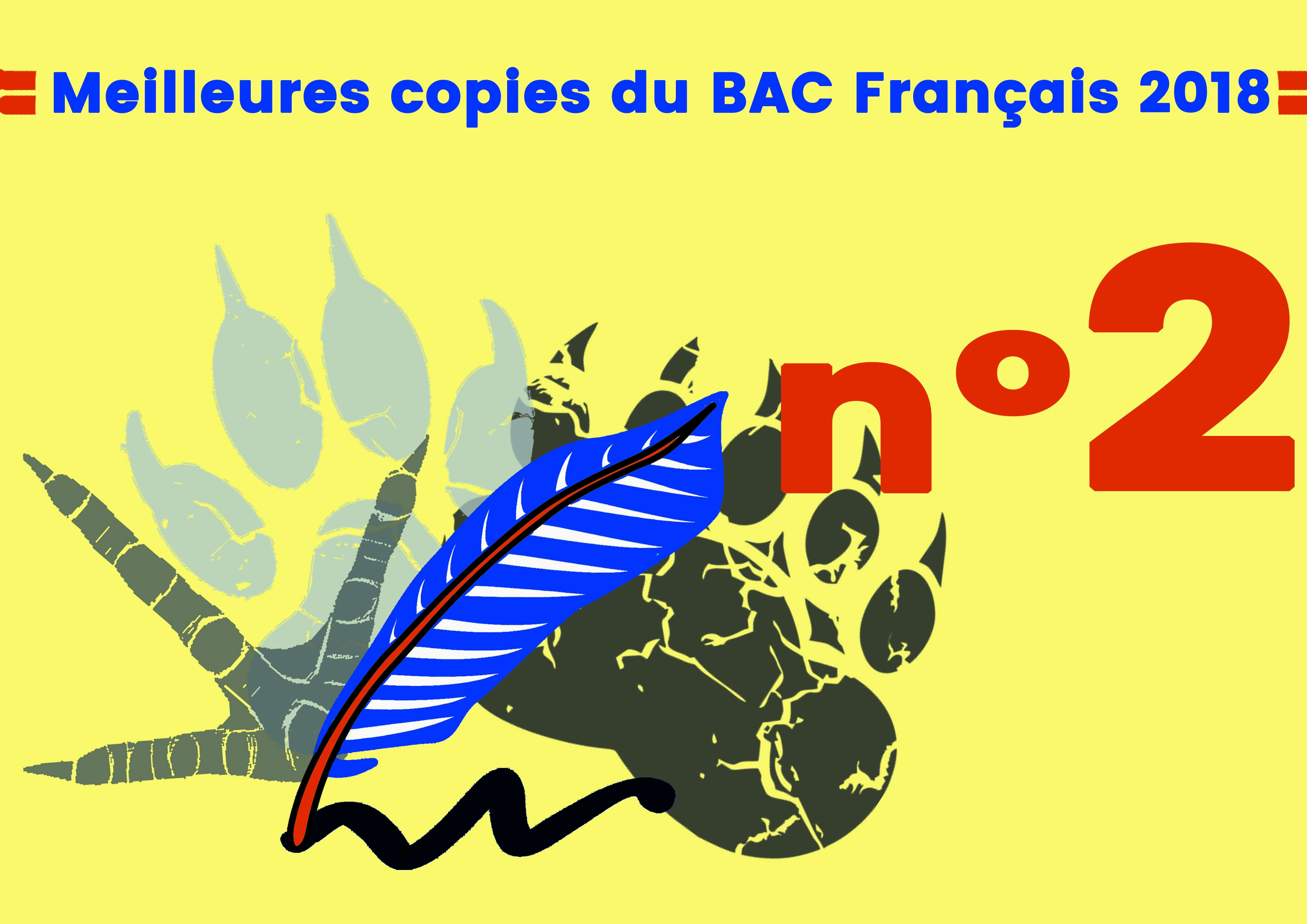 Concours: 2e Lauréate des meilleures copies du BAC de Français 2018